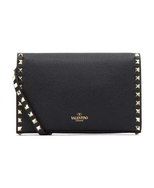 Valentino Garavani Rockstud Shoulder Bag - Black