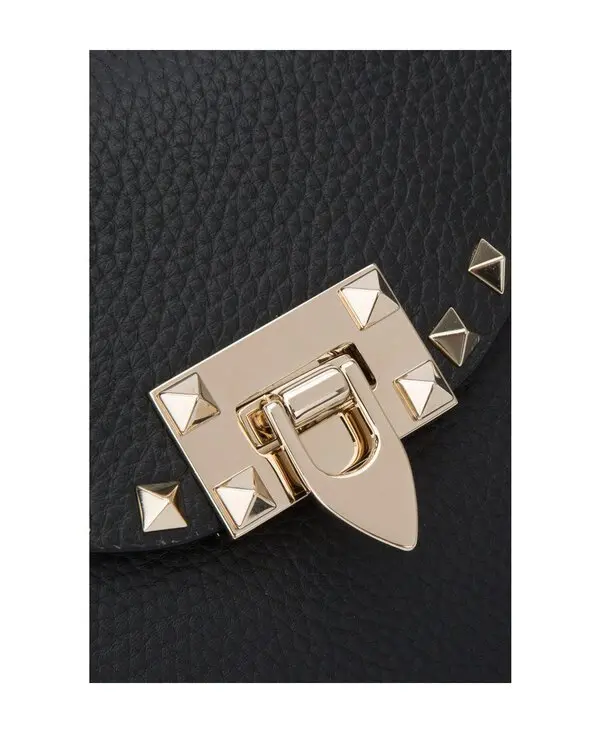 Valentino Garavani Rockstud Shoulder Bag - Black