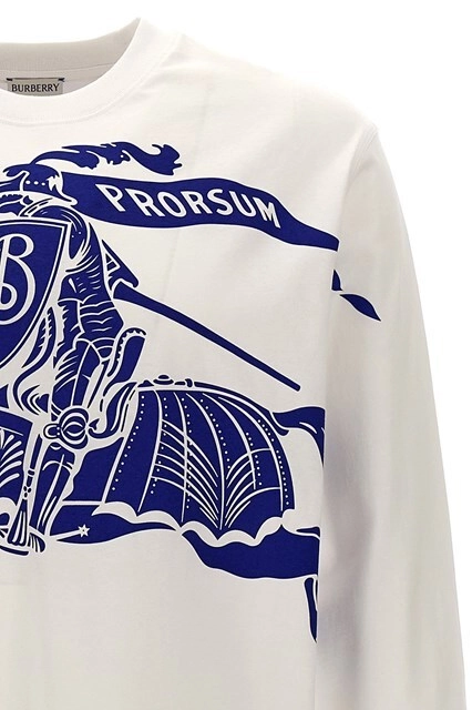 Burberry Graphic Print Crewneck Sweatshirt