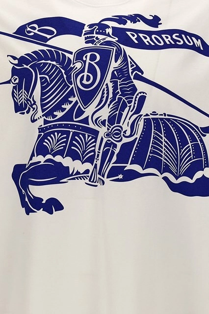 Burberry Graphic Print Crewneck Sweatshirt