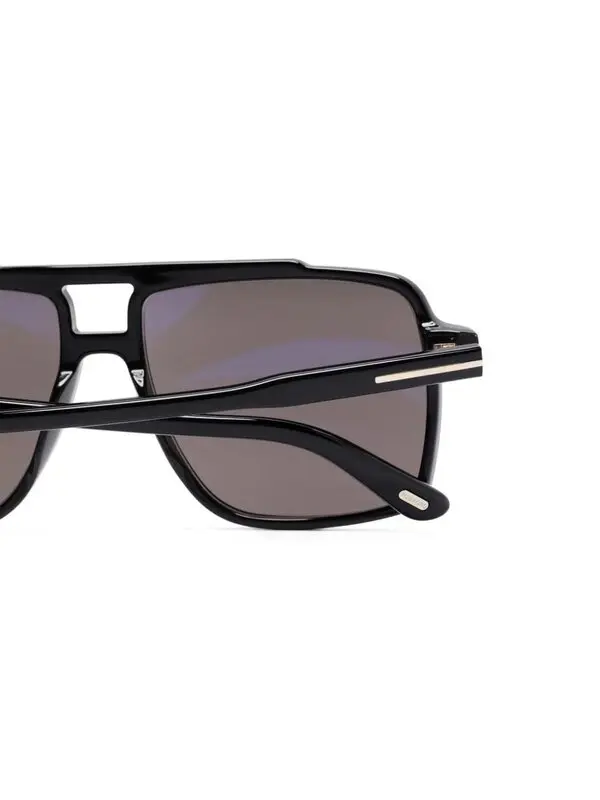 TOM FORD Kemp Pilot Frame Sunglasses - Gray