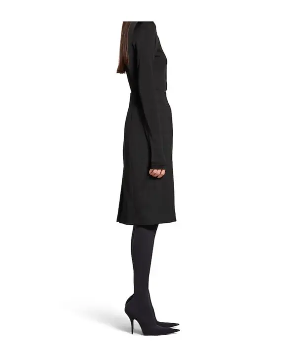 Balenciaga Hourglass Midi Skirt