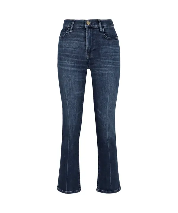 FRAME Le High Straight Flared Jeans - Blue