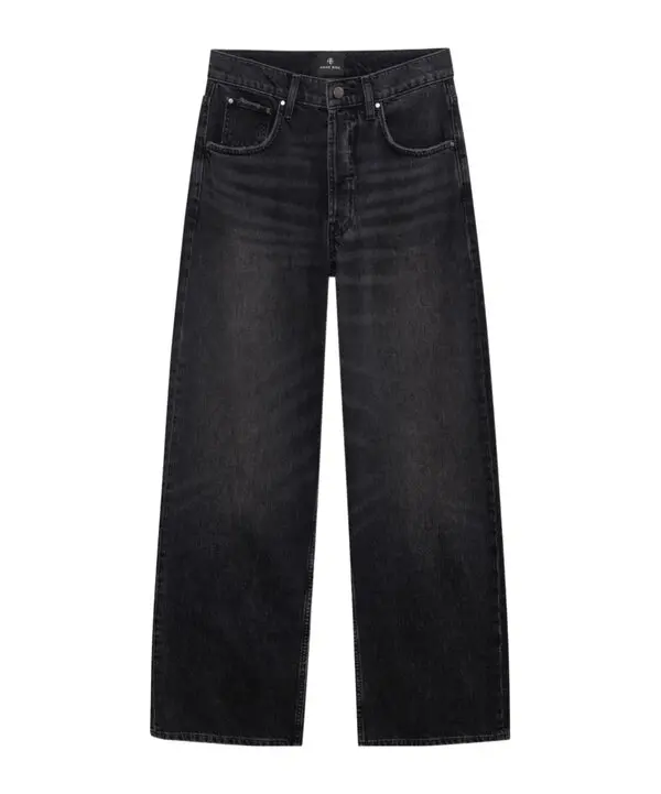 ANINE BING Manon Wide-leg Jeans - Darkgrey