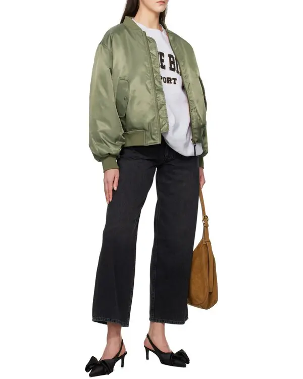 ANINE BING Manon Wide-leg Jeans - Darkgrey