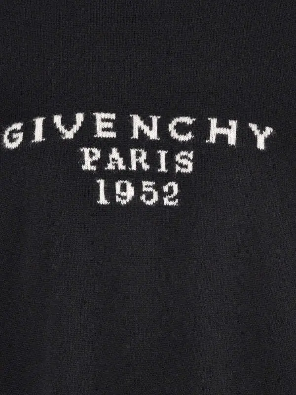 Givenchy Wool Cashmere Sweater With Signature Appliqu