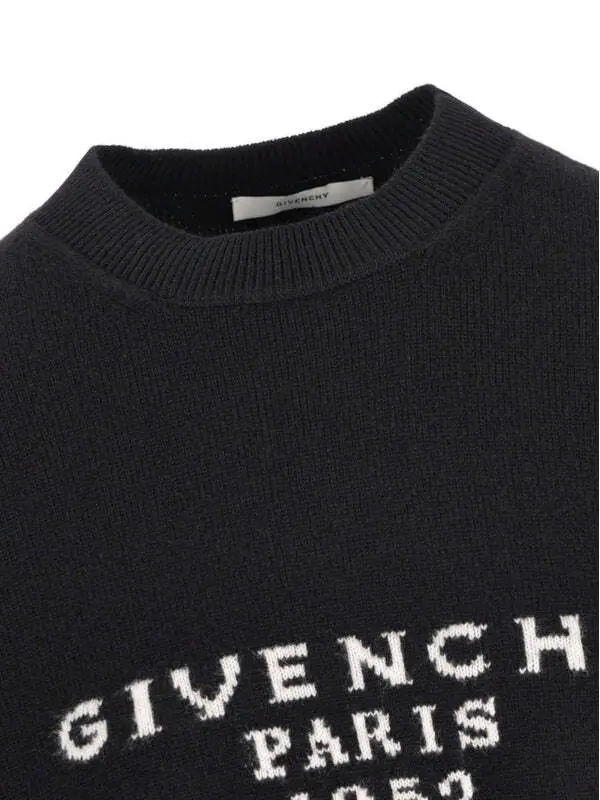 Givenchy Wool Cashmere Sweater With Signature Appliqu