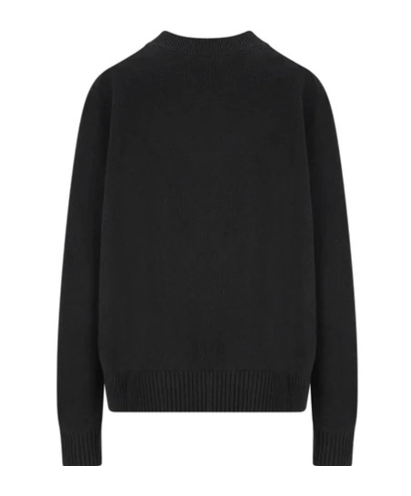 Givenchy Logo Intarsia Knit Jumper - Black