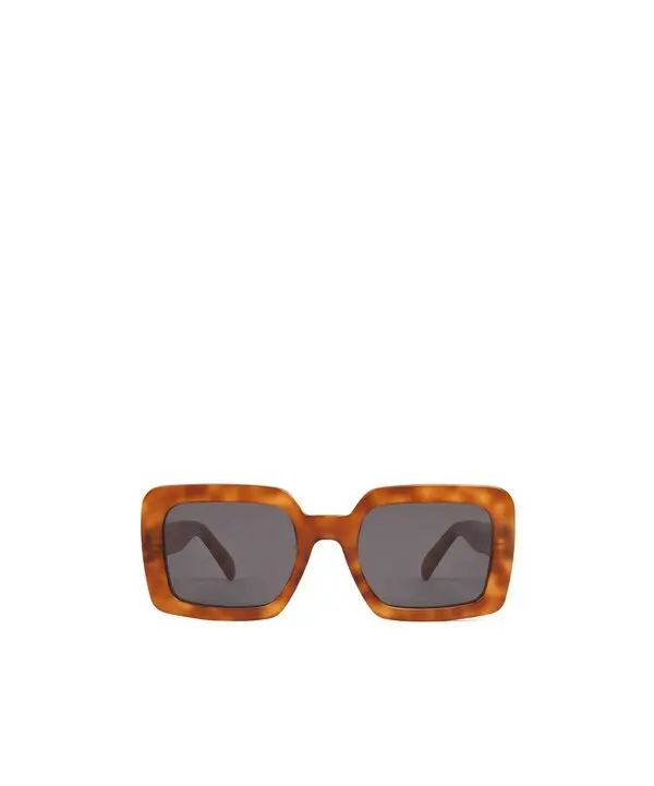 Celine Triomphe 13 Sunglasses In Acetate - Gray