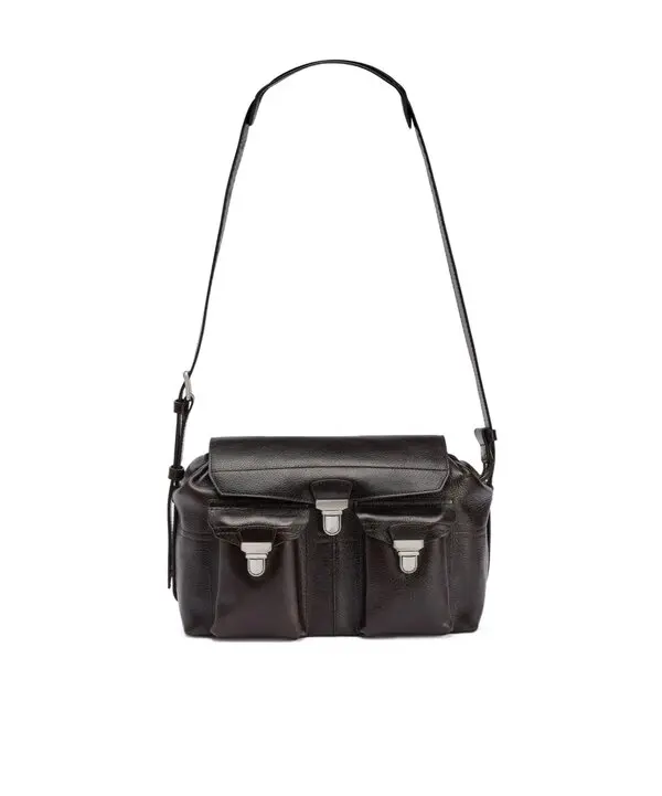 LEMAIRE Gear Medium Shoulder Bag - Brown