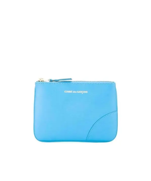 Comme Des Garçons Classic Zipped Wallet - Blue