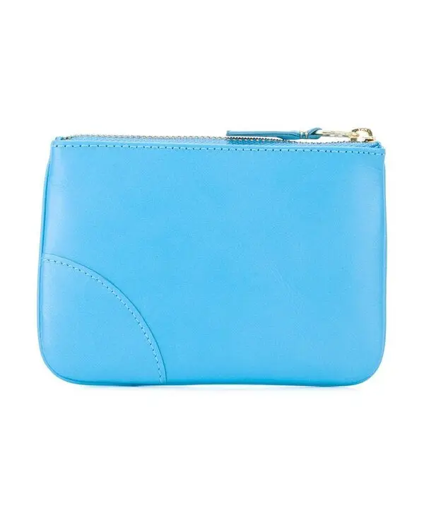 Comme Des Garçons Classic Zipped Wallet - Blue