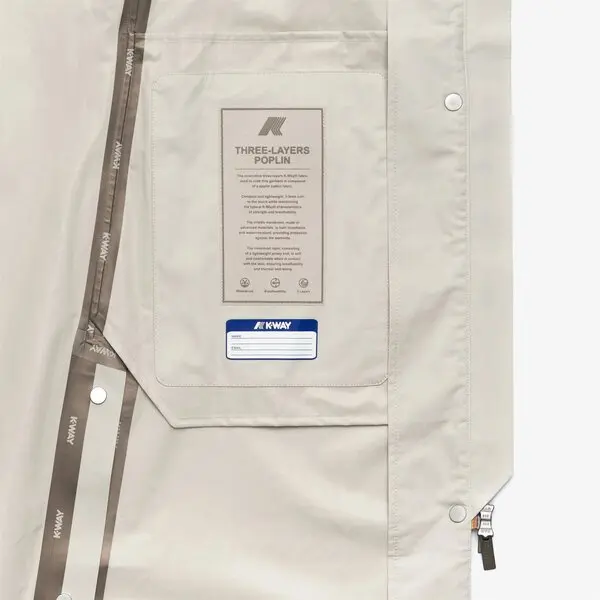 K-WAY Poplin Trench Coat