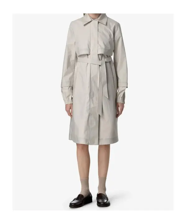 K-WAY Poplin Trench Coat