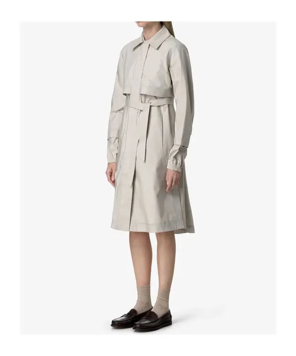 K-WAY Poplin Trench Coat