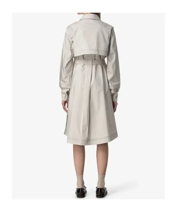 K-WAY Poplin Trench Coat
