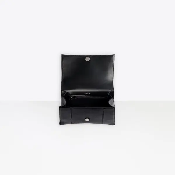 Balenciaga Hourglass Top Handle Bag - Black