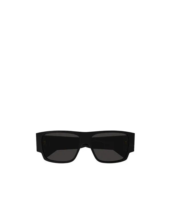 Bottega Veneta Rectangular Frame Sunglasses - Black
