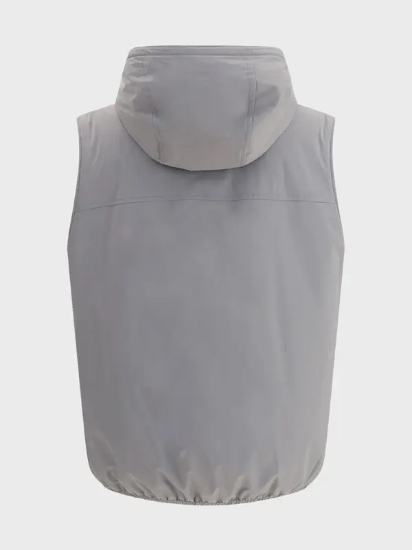 Brunello Cucinelli Zip-up Hooded Vest