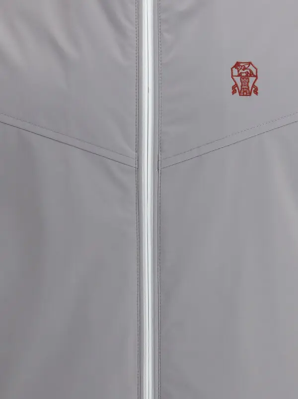Brunello Cucinelli Zip-up Hooded Vest