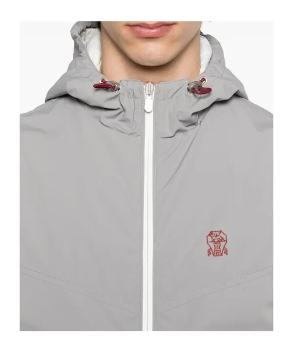 Brunello Cucinelli Zip-up Hooded Vest