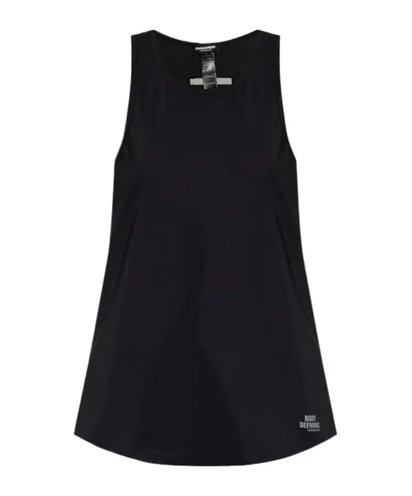 Dsquared2 Sleeveless Logo Vest - Black