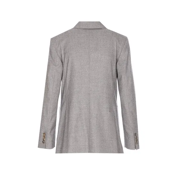 Max Mara Double-breasted Blazer - Gray