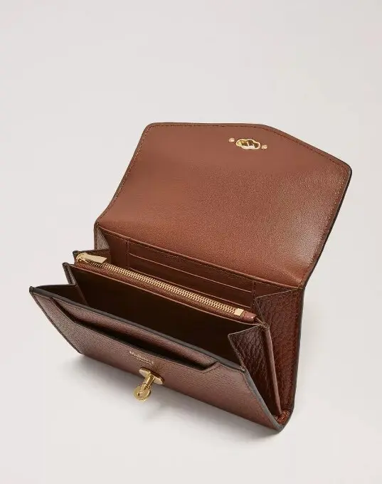 Mulberry Medium Darley Wallet - Brown