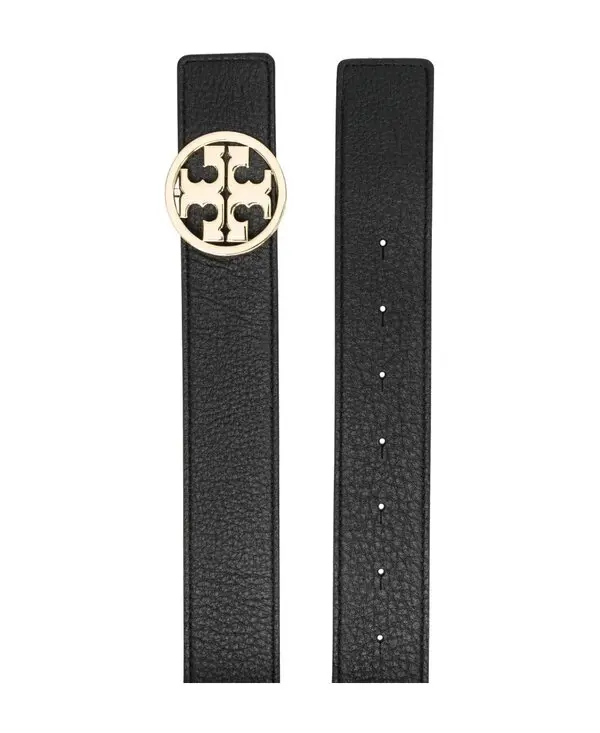 Tory Burch Miller Reversible Belt - Black