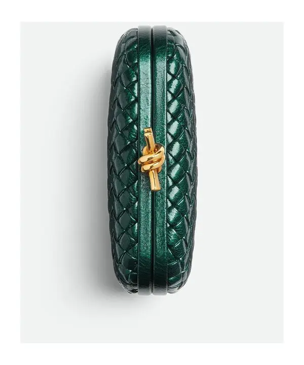 Bottega Veneta The Mini Pouch Clutch - Emerald Green