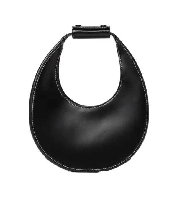 Staud One Handle Shoulder Bag - Black