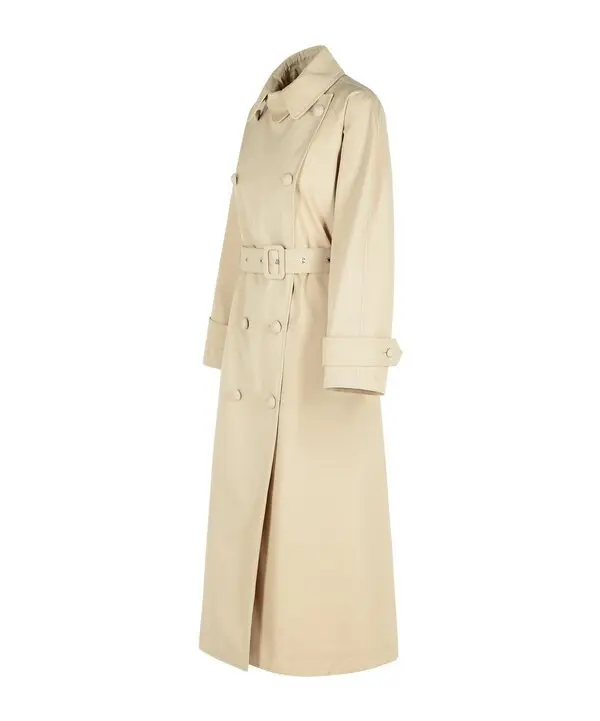 Dolce & Gabbana Double-breasted Belted Coat - Beige