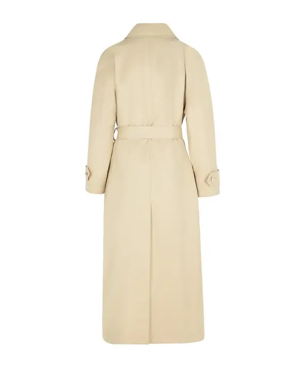 Dolce & Gabbana Double-breasted Belted Coat - Beige