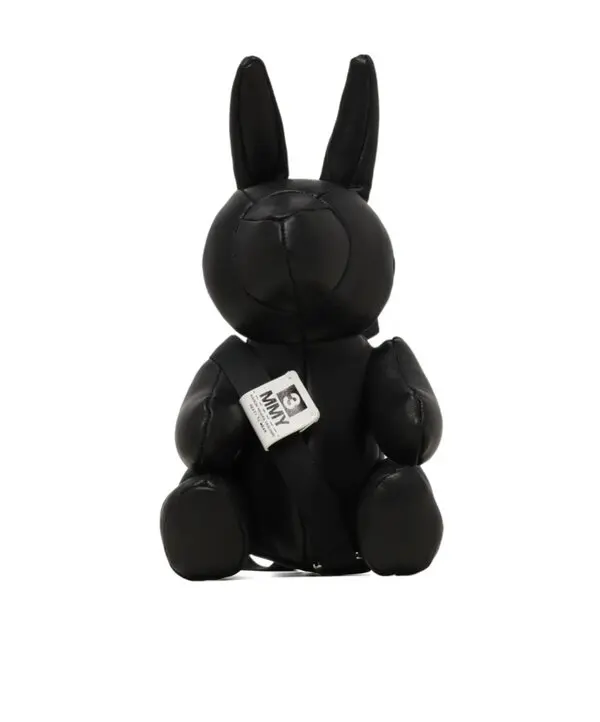 Mihara Yasuhiro Rabbit Shoulder Bag - Black