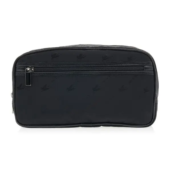 Etro Zipper Clutch With Logo Plaque