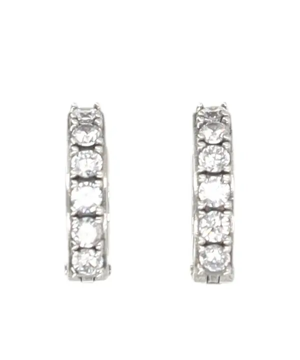 Emanuele Bicocchi Embellished Hoop Earrings - White