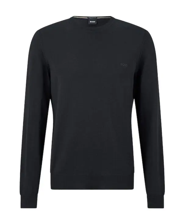 Hugo Boss Knit Sweater With Crew Neck
