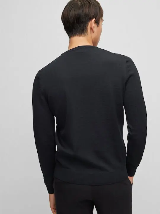 Hugo Boss Knit Sweater With Crew Neck