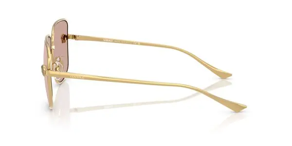 Versace Square Frame Sunglasses - Nude