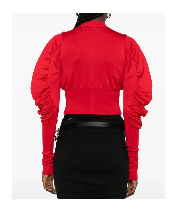 VIVIENNE WESTWOOD Eli Cropped Cardigan - Black