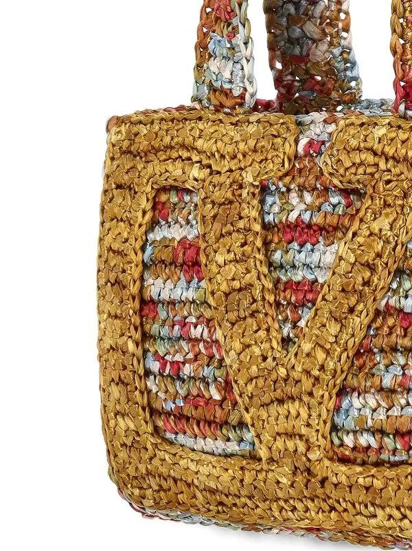 Valentino Garavani Viva Superstar Crochet Tote Bag
