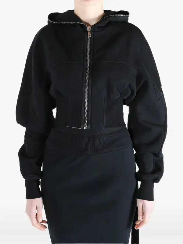 Rick Owens Collage Gimp Hoodie