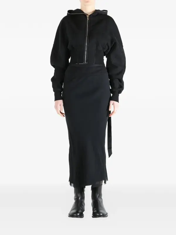 Rick Owens Collage Gimp Hoodie