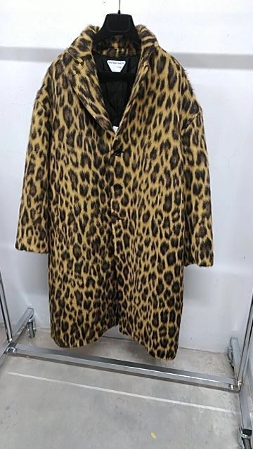 Bottega Veneta Brushed Leopard Print Coat