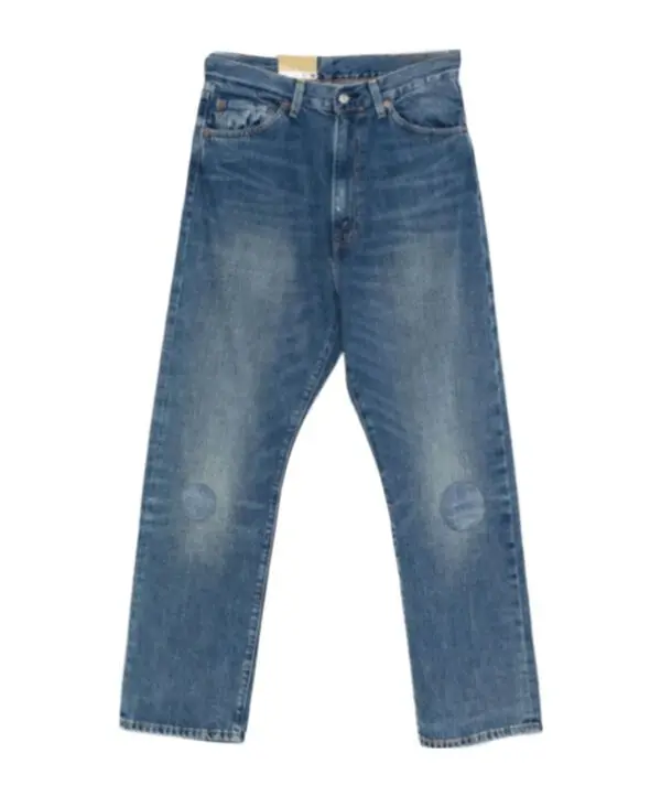 LEVI'S High-waisted Knee-patch Jeans