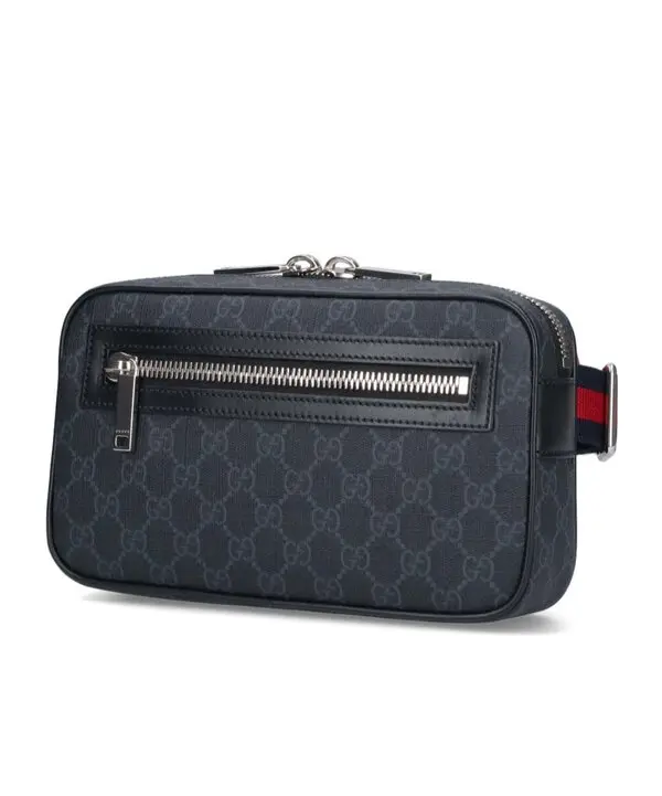 Gucci Gg Supreme Monogram Zip-up Belt Bag