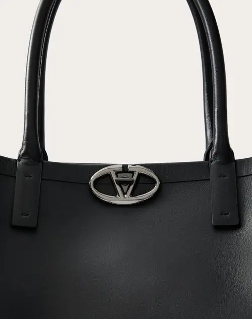 Valentino Garavani Vlogo Signature Medium Tote Bag