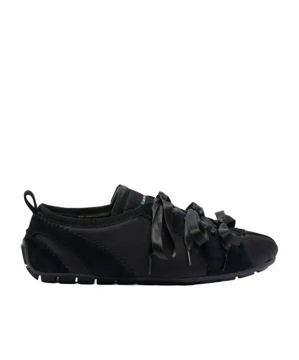 Simone Rocha Ballerina Grip Lace-up Sneakers - Black