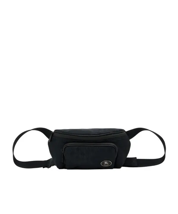 Burberry Patterned Clutch Bag - Black