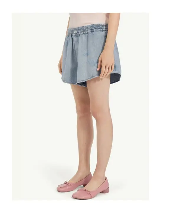 MAISON MARGIELA Distressed Elasticated-waist Denim Shorts